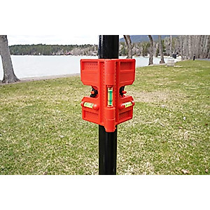 Ding King Magnetic Post Level Tool Pack of 2 Folds for Storage