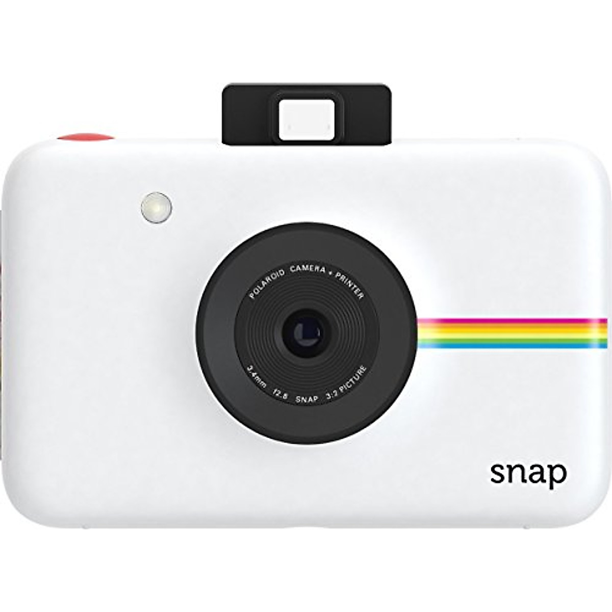Zink Polaroid Snap Instant Digital Camera (White) with ZINK Zero Ink Printing Technology