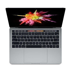 2016 Apple MacBook Pro with Touch Bar 3.3GHz Core i7 (13-inch, 8GB RAM, 512GB SSD Storage) - Space Gray (Renewed)