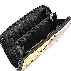 Buckle Down Disney Wallet, Zip Around, Nightmare Before Christmas Sally Patchwork, Vegan Leather, 6.5" x 4.5"