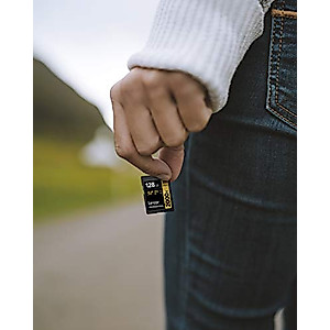 Lexar 128GB Professional 2000x SDXC Memory Card, UHS-II, C10, U3, V90, Full-HD & 8K Video, Up To 300MB/s Read, for DSLR, Cinema-Quality Video Cameras (LSD2000128G-BNNNU)