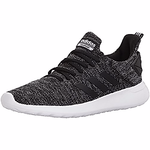 adidas Men's Lite Racer BYD Running Shoe, Black/White/Black, 8.5 M US