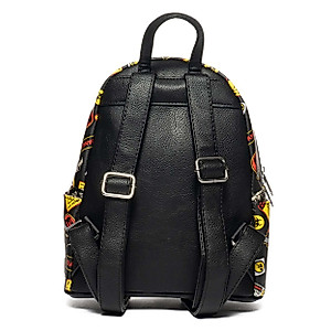 Jurassic Park Warning Signs Mini Backpack - Entertainment Earth Exclusive