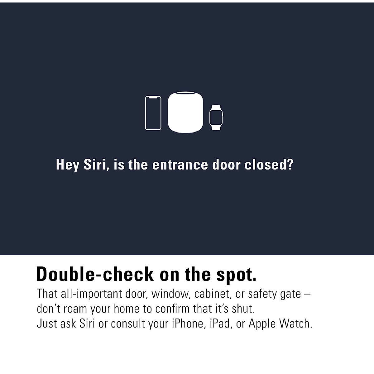 Eve Door & Window - Apple HomeKit Smart Home Wireless Contact Sensor for Windows & Doors, Automatically Trigger Accessories & Scenes, App Notifications, Bluetooth/Thread, 3 Pack