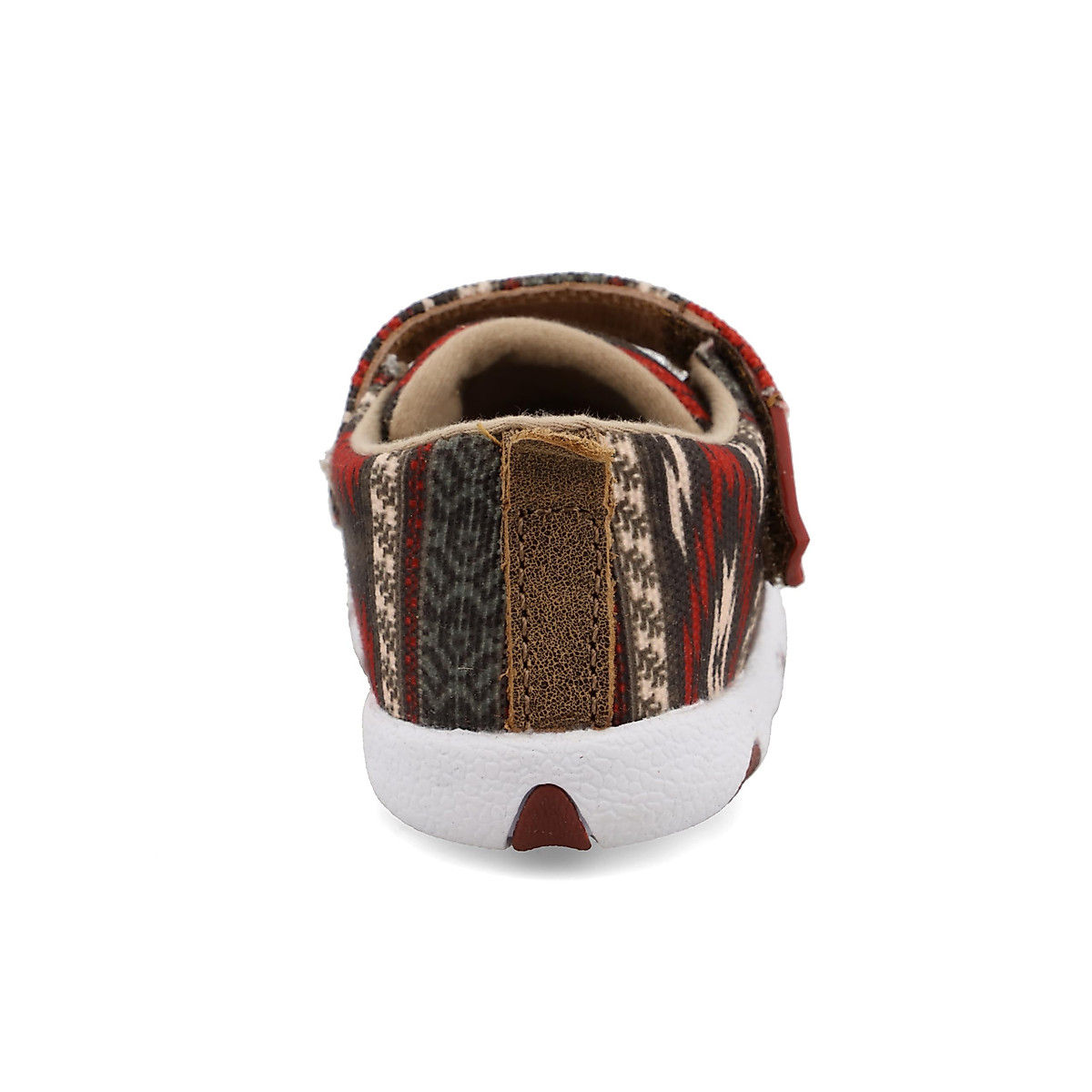 Twisted X Infant's Hooey Driving Moc, Moc Toe, Red Aztec, 6 M