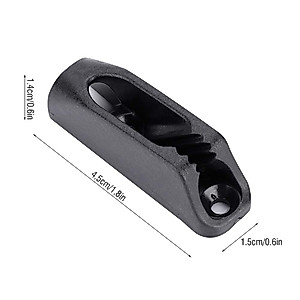 VGEBY Deck Rope Buckle Plastic Canoes Rope Buckle Deck Line Buckle for Kayaks Canoes Rowing Boats