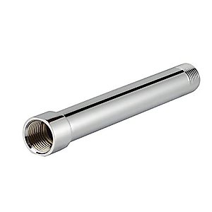 Shower Arm Extension, Shower Head Extender Water Outlet Lowers Existing Shower Head, Chrome Finish Made of Solid Metal by Purelux