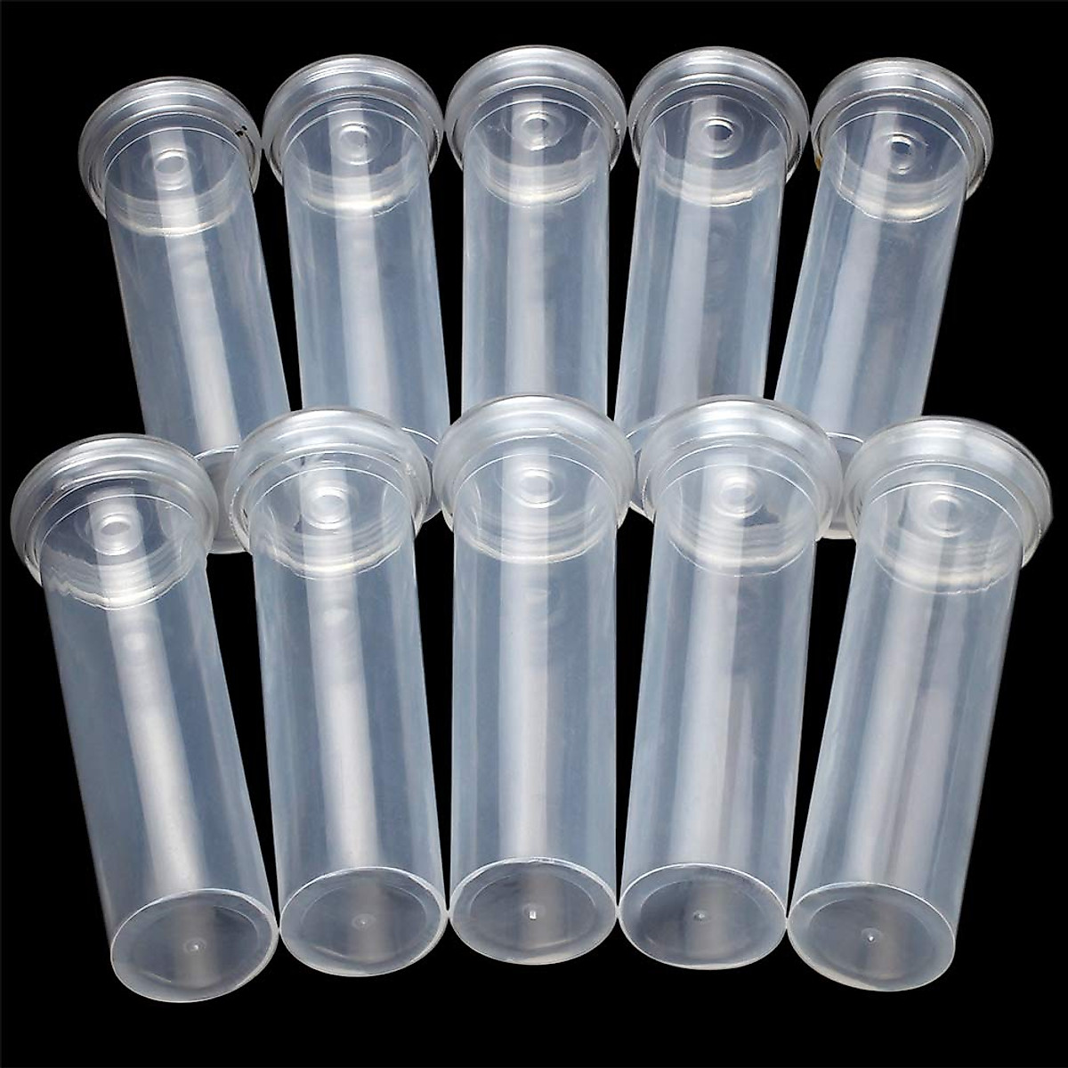 20Pcs 60ML Floral Tubes, Large Flower Water Tubes for Milkweed Stem Cuttings Arrangements