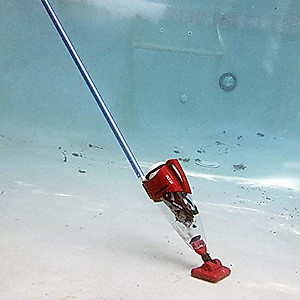POOL BLASTER Water Tech Pulse Cordless Rechargeable Pool Vacuum with X-Large Debris Chamber and Hose-Free Design