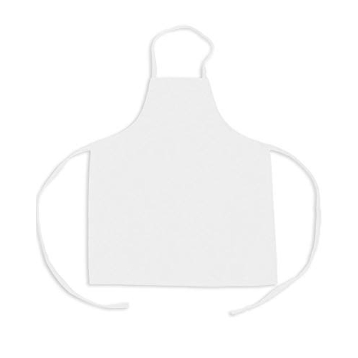 KNG Kids Cooking Apron for Girls and Boys – Small, White