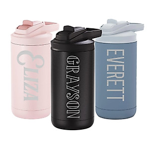 Personalized 12oz Kids Insulated Steel Tumbler - 41 Fonts