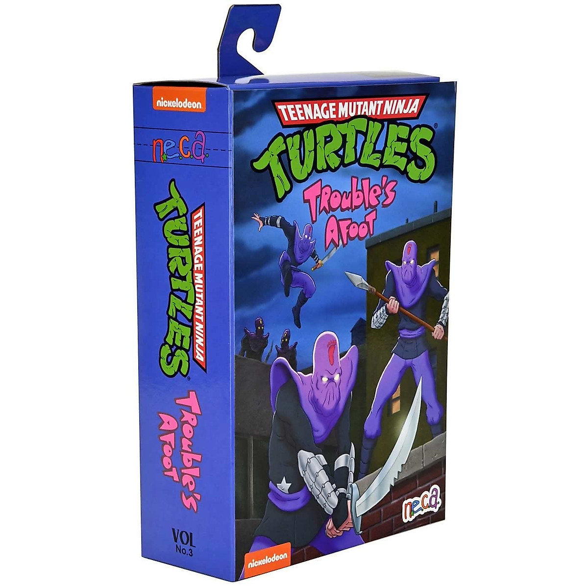 Figurine NECA Teenage Mutant Ninja Turtles Action Figure (Vol No.3) - Ultimate Foot Soldier Trouble's Afoot