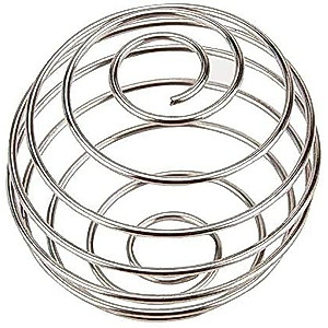 Bodundirect 3 PCS Stainless Steel Shaker Ball Wire Whisk Shaker Mixer Mixing Ball Cup Blend Shaker