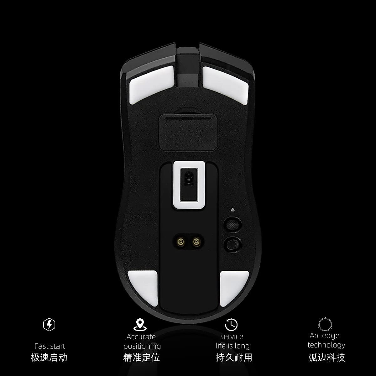 Esports Tiger ICE Mouse Feet for Razer Viper Ultimate