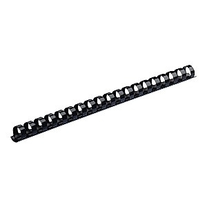 Fellowes "Fellowes 52327, Plastic Combs - Round Back, 100 pack, Black, "5/8"",120 sheet capacity"
