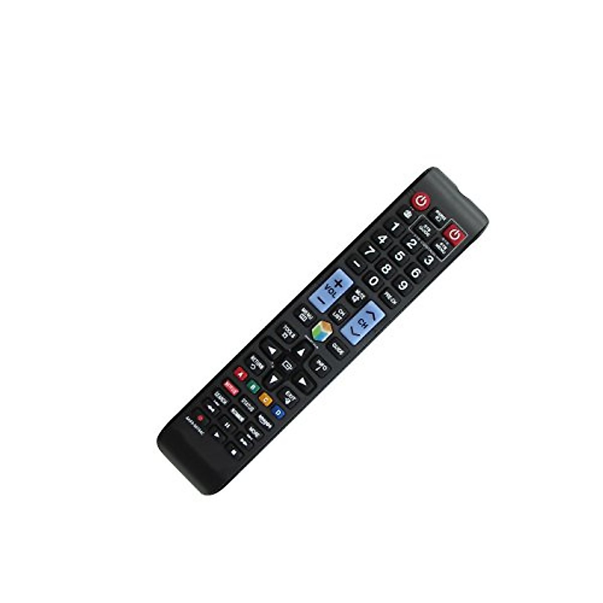 General Replacement Remote Control Fit for Samsung UN46C8000XFXZA UN46D8000 UN55C7000 UN55C7000WF Smart 3D LCD LED HDTV TV