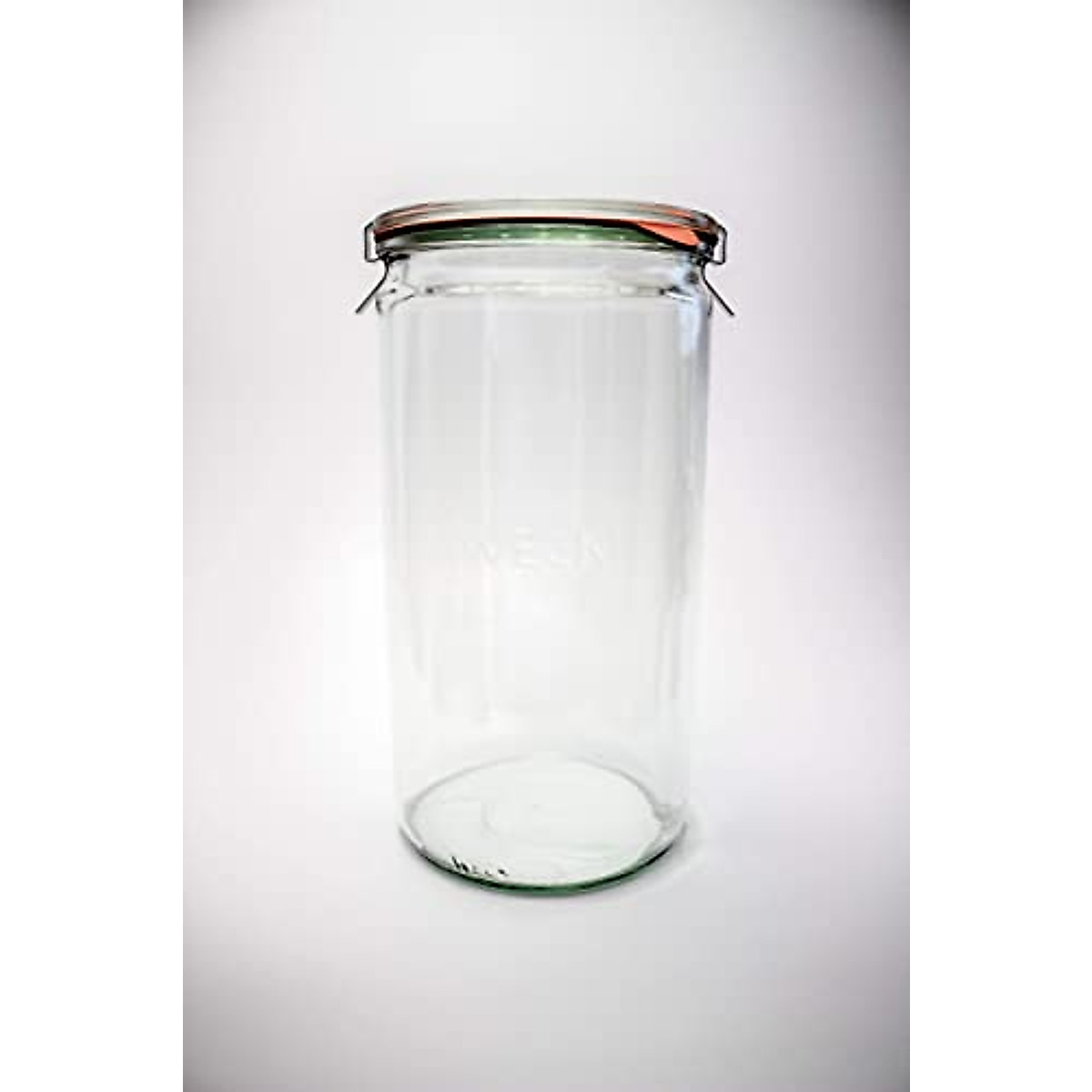 VERSAINSECT – 1.5L Glass Jars with Large Storage Capacity – Preserving Jars with Airtight Lids Suitable for Pickling – Heat Resistant Canning Jars - Microwave Safe - (1 Jar with Glass Lid) 54 fl. oz
