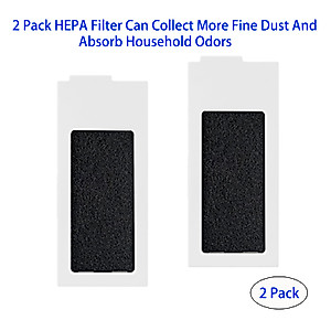 Deebot T20 Series Replacement Accessories for ECOVACS T20 Omni/MAX/PRO Plus Robot Vacuum 1 Main Brush 4 Side Brushes 2 Filter 4 Map Pads 2 Dust Bag Parts