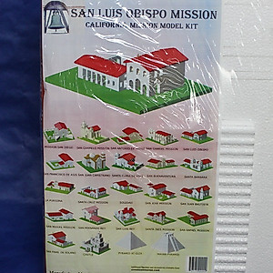 California Mission Model Kit San Luis Obispo Mission