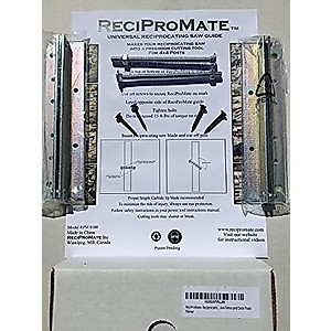 ReciProMate- Reciprocating Saw Guide Attachment For Cutting 4x4 Fence and Deck Posts