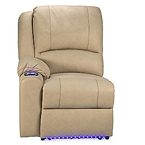 Thomas Payne Right Hand Recliner - Seismic Series (Grantland Doeskin) 30" x 38" x 40"