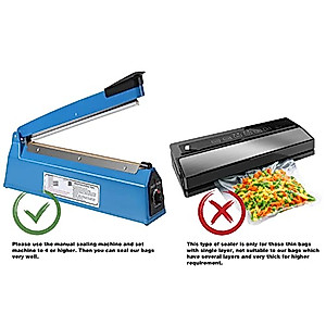 12oz 100pcs High Barrier Wihite Coffee Bags with Aluminum Foil Liner, Resealable Coffee Pouches with Degassing Valve, Ziplock Food Storage Bags with Pull Tape, 12oz/0.75lb/340gram, Pack of 100