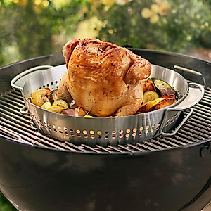 Weber Gourmet Barbeque System Poultry Roaster Insert