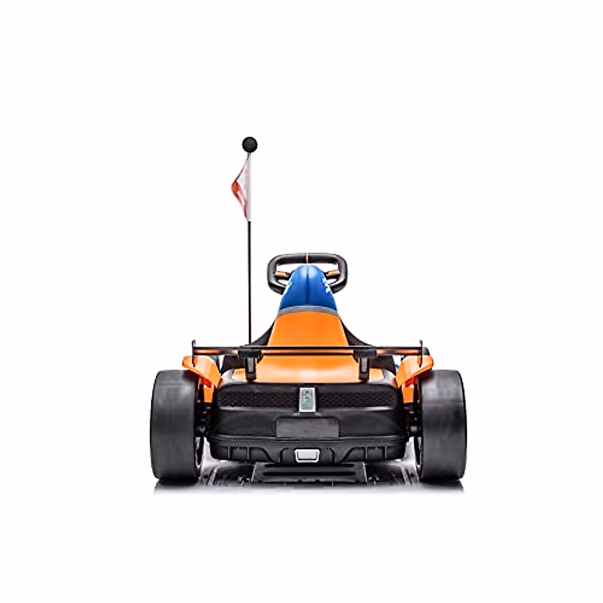 DAKOTT McLaren Electric Go Kart for Kids Ages 6-12, Up to 154 lbs, 24V 4-Wheel Electric Go Cart, 5-9 MPH Speed W/Drift Function, Orange, Large