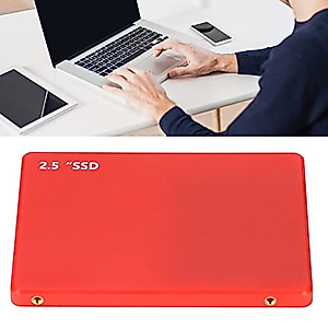2.5 Inch Internal SSD  , Red 2.5in SSD Shock Resistant for Home for Office for Computers (#1)