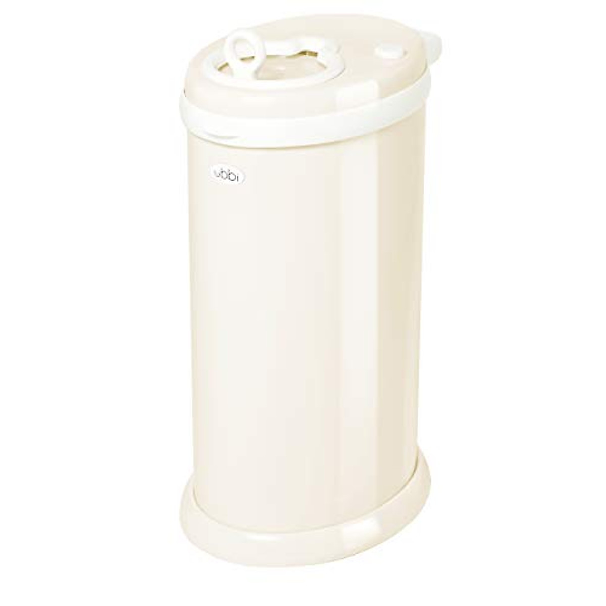 Ubbi Steel Diaper Pail and Refill Bags Bundle for Odor Control and Easy Disposal