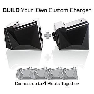 Nyko Charge Block Solo - Xbox Controller Charging Station w/ 1 Battery Pack & Micro-USB Charge Cable -Xbox one Only/Not Compatible with Xbox S/X or Xbox Controllers with a Home Button