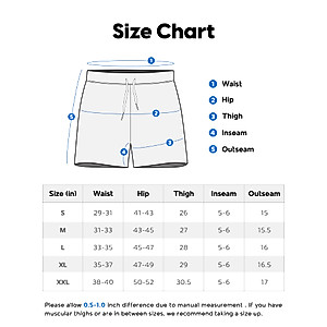 maamgic Men's 5 inch Inseam Shorts Pull-On Relaxed Fit Comfort Stretch Short Shorts with Pocket Washed Green Medium