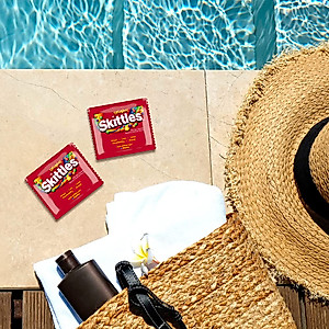 Skittles Original Fun Size Chewy Candy Bulk Individually Wrapped, Candy Bags for Party Favors - 4 Lb Bulk Box