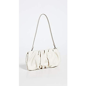 STAUD Women's Bean Bag, Cream, Off White, One Size