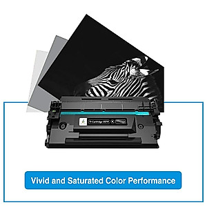 TRUE IMAGE Compatible Toner Cartridge Replacement for Canon 057H 057 CRG-057H Work with ImageCLASS MF445dw LBP226dw LBP227dw LBP228dw MF448dw MF449dw LBP226 MF445 Printer Ink (Black, 1-Pack)