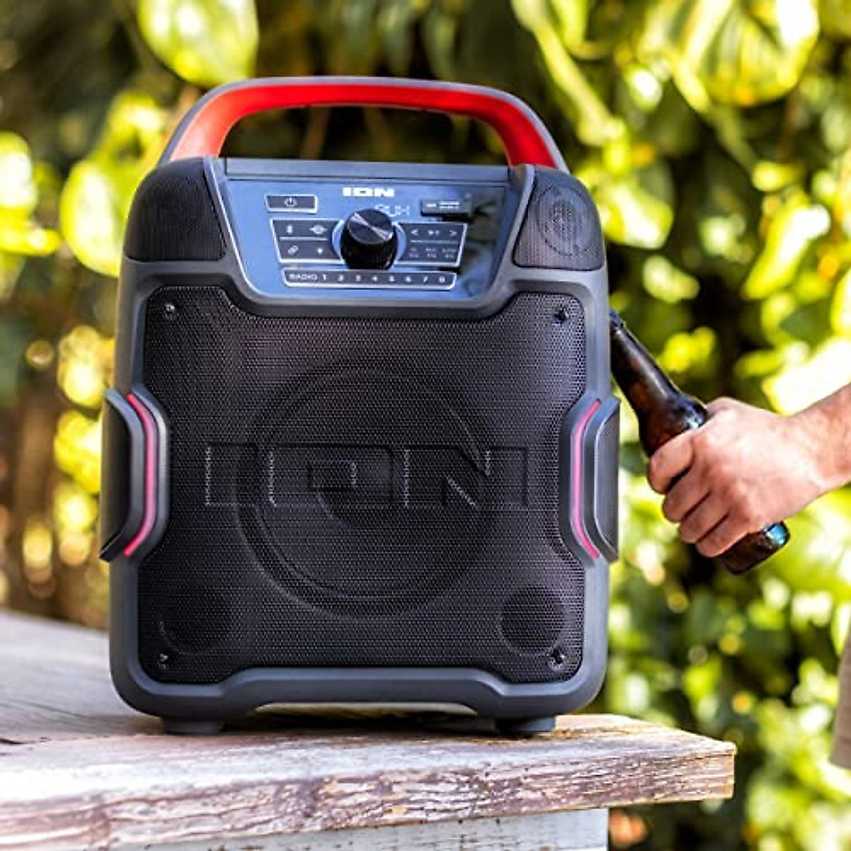 iOn Audio Pathfinder 320 All Weather Bluetooth Speaker (Renewed), Black