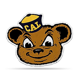 Rico Industries NCAA Cal Berkeley Golden Bears Mascot Shape Cut Pennant - Home and Living Room Décor - Soft Felt EZ to Hang