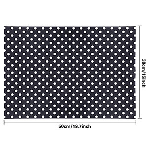 Shappy 30 Sheets Polka Dots Tissue Paper Dot Wrapping Paper for Halloween Thanksgiving DIY Craft Wrapping Supplies (Color 3, 20 x 15 Inch)