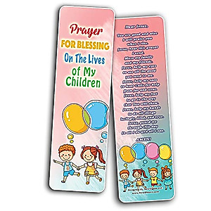 A Prayer for Our Children Bookmarks (12-Pack) - Collection of Prayers for Children