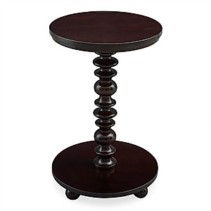Delta Children Palmer End/Side Table, Greenguard Gold Certified, Dark Chocolate