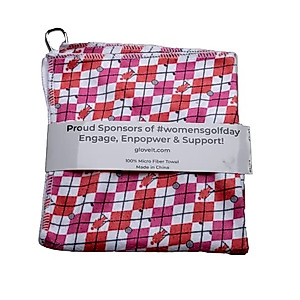 Glove It Golf Towels - 16 in x 5 in, 100% Terry Cloth Towel, Microfiber Golf Towel - Micro-Fiber Sports Towel, Clip On Golf Towel with Carabiner (WGD-T1)