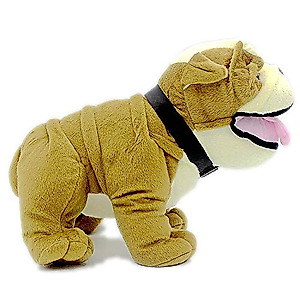 VACHICHI Cute Stuffed Animal Bulldog Teddy 12 Inch Lifelike Plush Toy Puppy, 12" English Bulldog