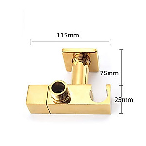 ifgswopq Handheld Bidet Sprayer Kit,Bidet Sprayer Kit for Toilet,Handheld Bidet Toilet Sprayer Jet Sprayer Kit,Bidet Sprayer Kit,Toilet Sprayer Set,Gold B (Golden B)