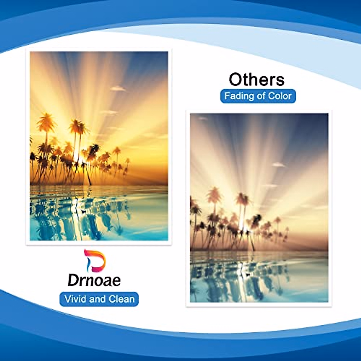 Drnoae 281 Ink Cartridges, Compatible Replacements for Canon 281 281XL 281XXL Ink for Canon Pixma TR8620 TR8520 TR7520 TS8220 TR8500 TS9120 TS6220 TS6120 TS6320 TR7500 TS8300 Ink, 2Y/2M/2C