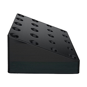 Slide Stand - Store 20 Bowls - 14mm 18mm 10mm (Black, Half 14mm Half 18mm)