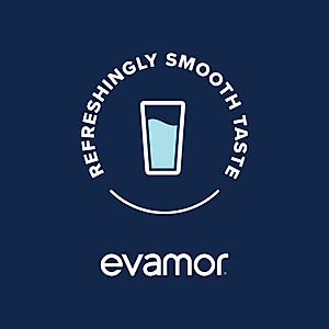 evamor Artesian Bottled Water - Single Source, Naturally Alkaline and Full of Electrolytes Refreshing and Smooth Tasting Water for Hydration and Health, 20 Fl. Oz. Bottles (Pack of 12)