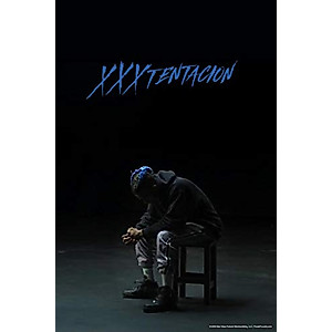 XXXtentacion Poster Bad Vibes Forever XXX 17 Album Art Skins Trap Music Aesthetic XXXtenations Merch XXtentacion Tapestry Cool Wall Art Print Poster 24x36