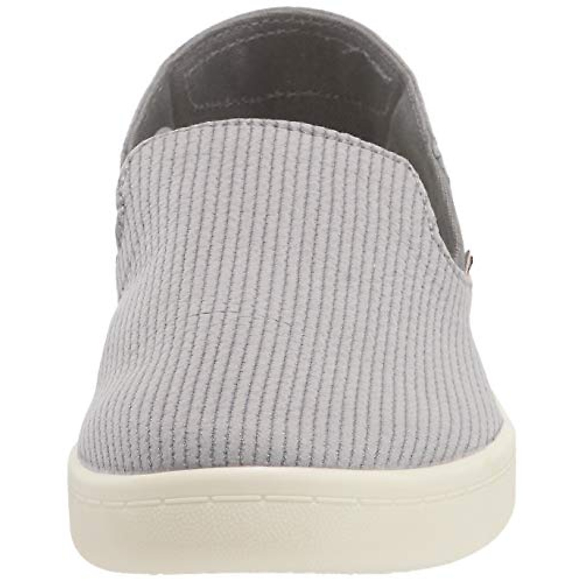 Reebok womens Cotton & Corn Slip on Walking Shoe, Spacer Grey/Chalk/White, 8.5 US