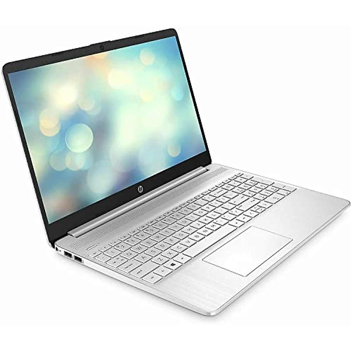 HP 2022 Newest 15.6 HD Micro-Edge Laptop，8-Cores AMD Ryzen 7 5700U(up to 4.3GHz), 16GB DDR4 RAM, 512GB PCIe SSD, Full-Size KB, WiFi 6, Bluetooth 5.2, HDMI, Windows 11, Silver, w/ 3in1 Accessories
