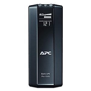 APC Back-UPS Pro 1000VA UPS Battery Backup & Surge Protector (BR1000G)
